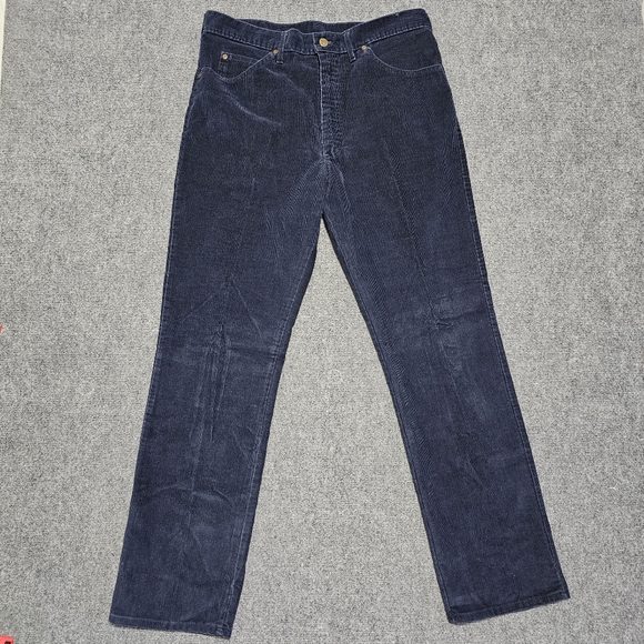 Lee | Pants | Vintage 7s Lee Riders Blue Corduroy Pants Mens Straight ...